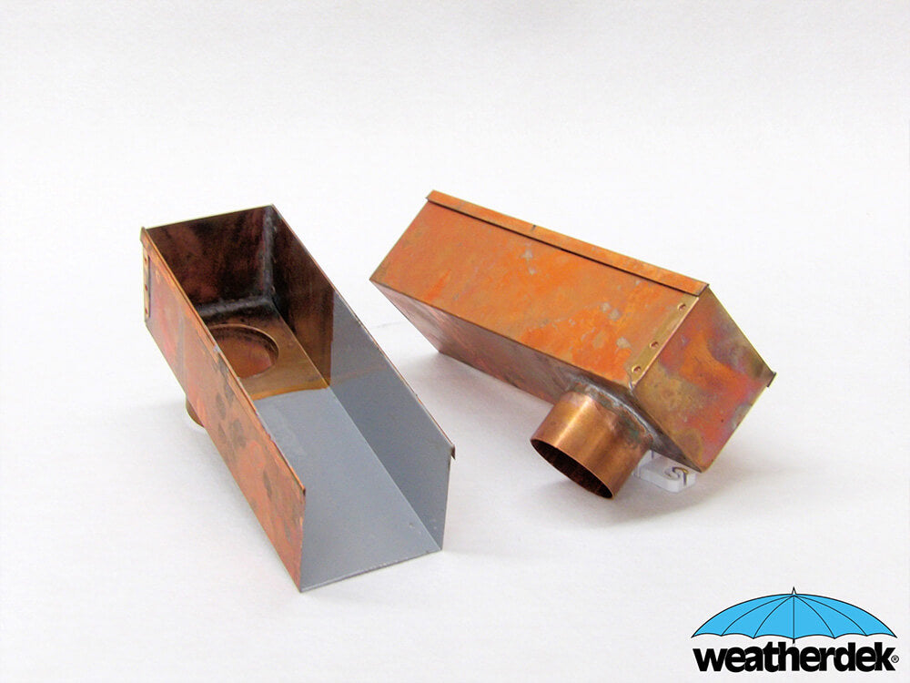 PVC coated scupper — Boutique mon Patio